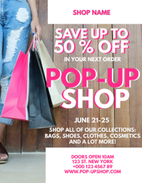 POP-UP SHOP FLYER Template | PosterMyWall