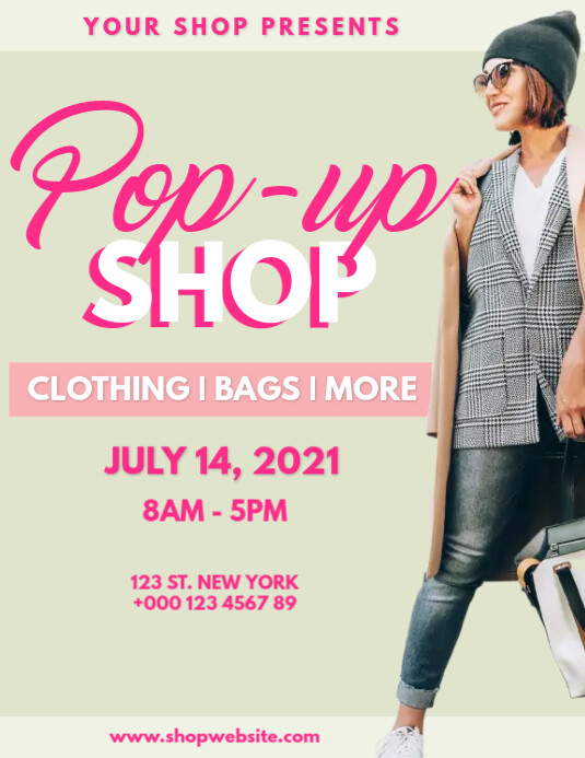 Pop-up Shopping Events Template | PosterMyWall