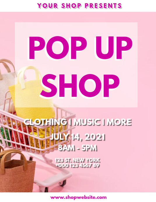 Copy of Pop-up Shopping Events | PosterMyWall