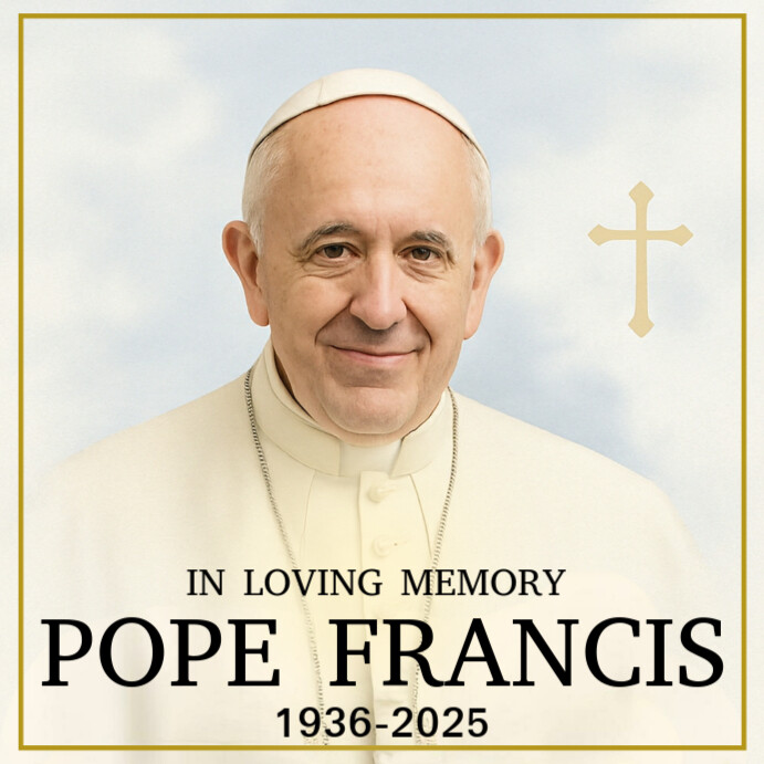 Pope Francis เทมเพลต | PosterMyWall