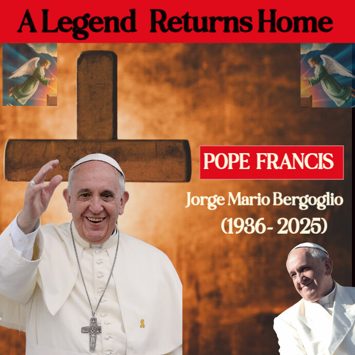 Pope Francis Template | PosterMyWall