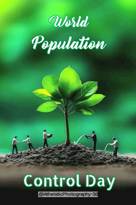 population control day 2025 Template | PosterMyWall