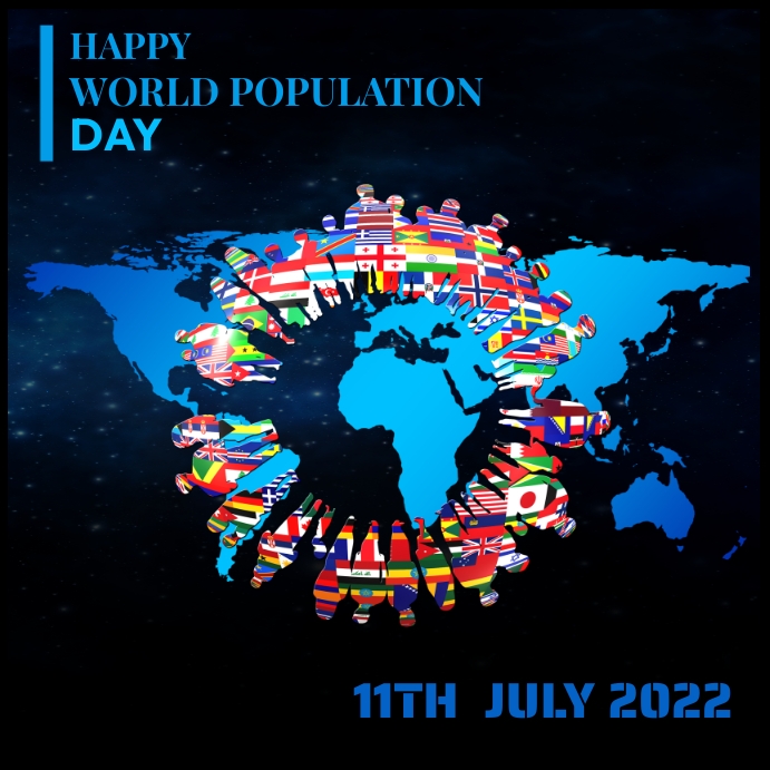 POPULATION DAY (1) Template | PosterMyWall