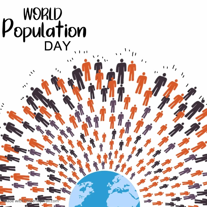 POPULATION DAY (3) Template | PosterMyWall