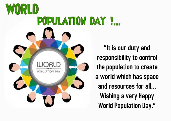 population day Template | PosterMyWall