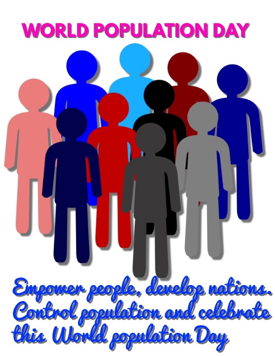 Population day Template | PosterMyWall