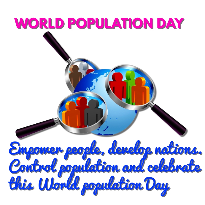 Population day Template | PosterMyWall