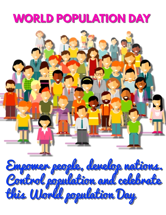 Copy of Population day | PosterMyWall