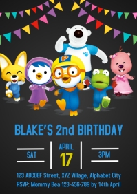 Pororo Template | PosterMyWall