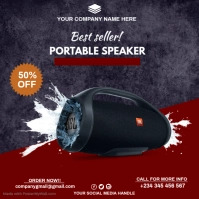 105,960+ portable speaker sale posters Customizable Design Templates ...