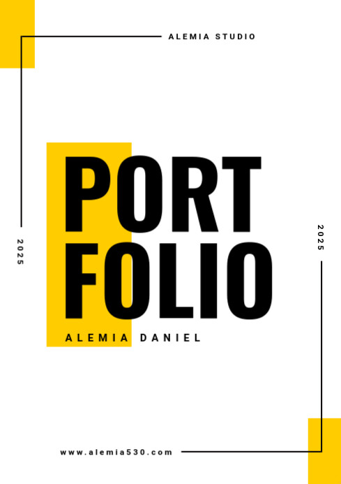 Portfolio Template | PosterMyWall