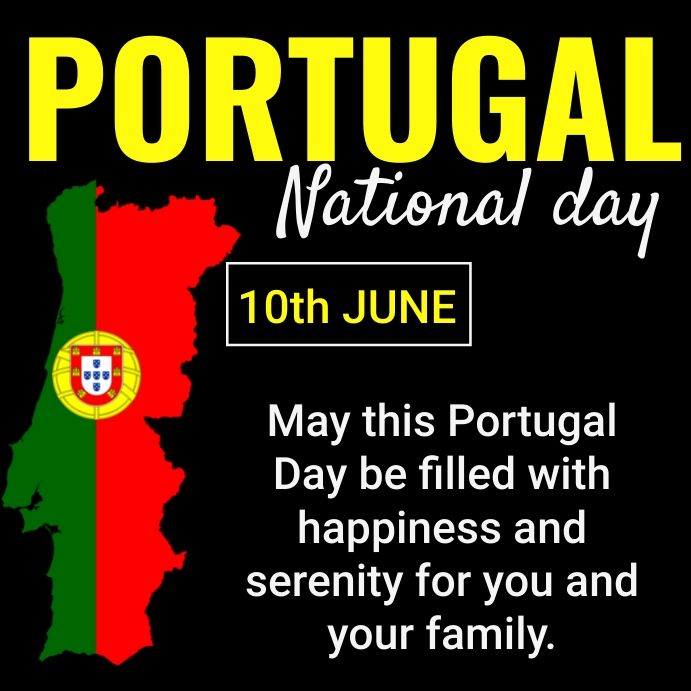 Modèle Portugal national day banner | PosterMyWall