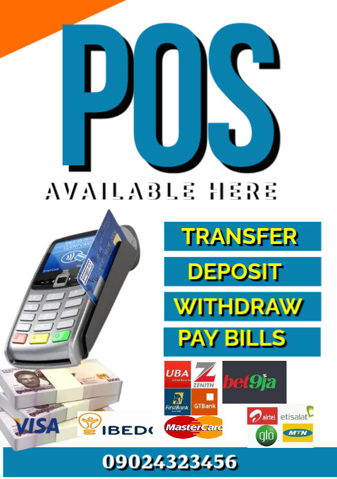 Copy of Pos service | PosterMyWall