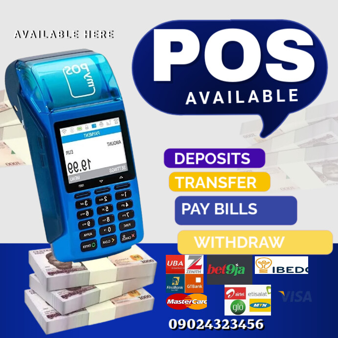 Plantilla de POS SERVICE | PosterMyWall