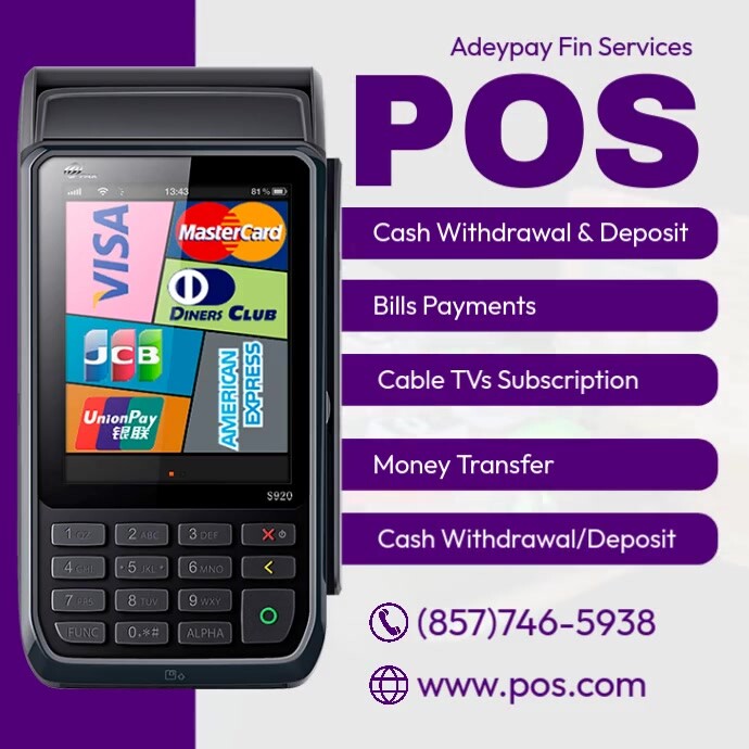 POS Services Template | PosterMyWall