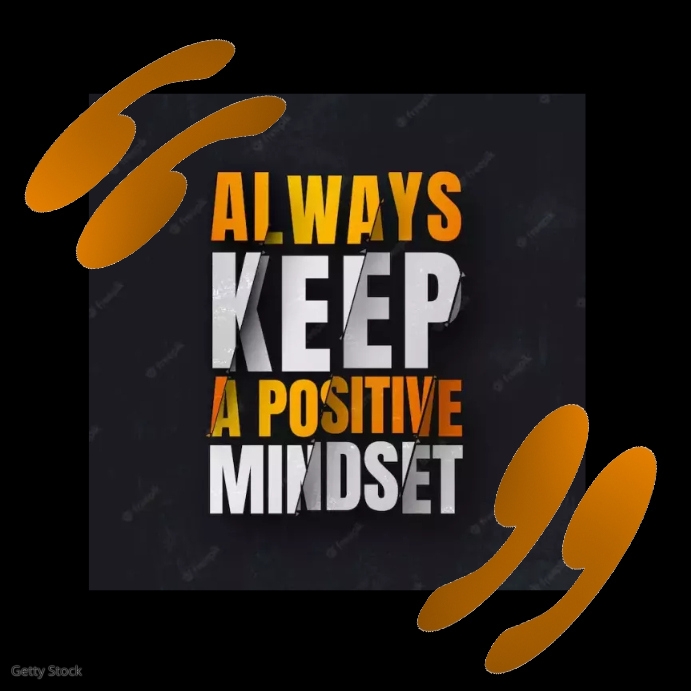 Copy of Positive Mind | PosterMyWall