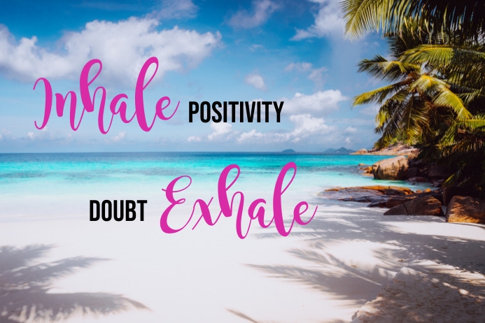 Positive vibes Poster Template | PosterMyWall