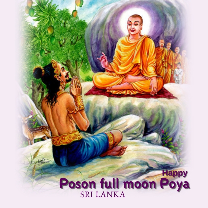 Poson full moon poya Template | PosterMyWall