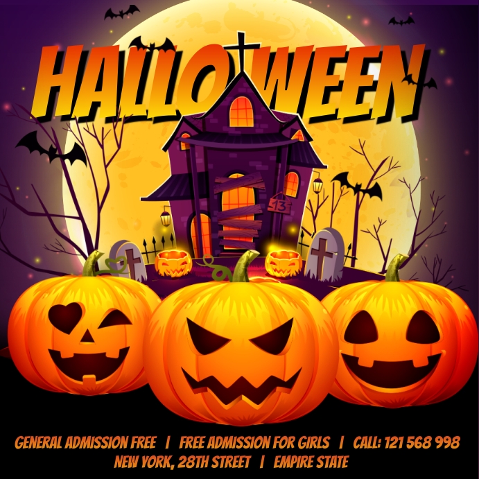 POST HALLOWEEN Template | PosterMyWall