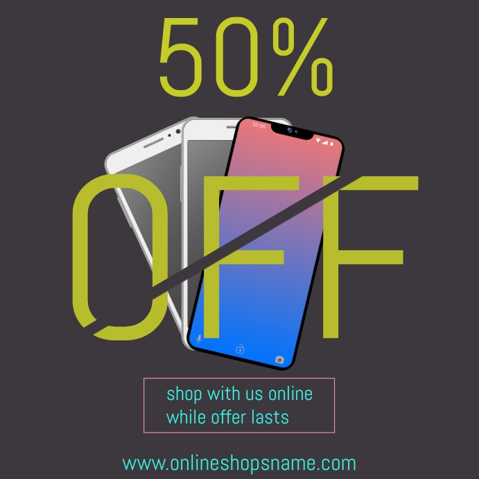 Copy of Poster 50% off. | PosterMyWall