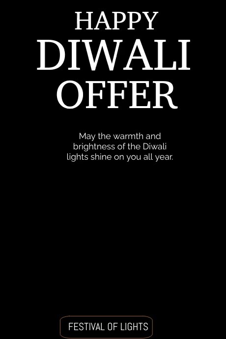 Poster add diwali video Template | PosterMyWall
