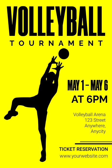 Poster Bola Voli Template | PosterMyWall