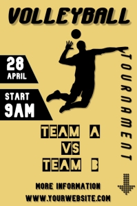 Poster Bola Voli Template | PosterMyWall