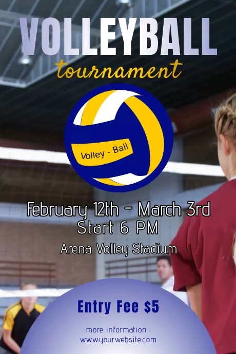 Poster Bola Voli Template | PosterMyWall