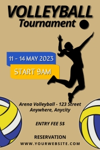 Poster Bola Voli Template | PosterMyWall
