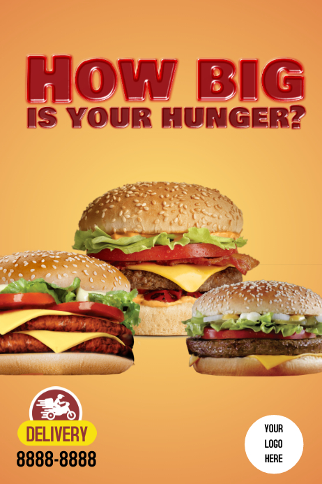 Poster Burger Template | PosterMyWall