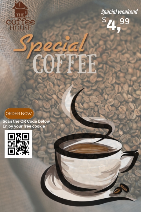 Poster coffe Template | PosterMyWall