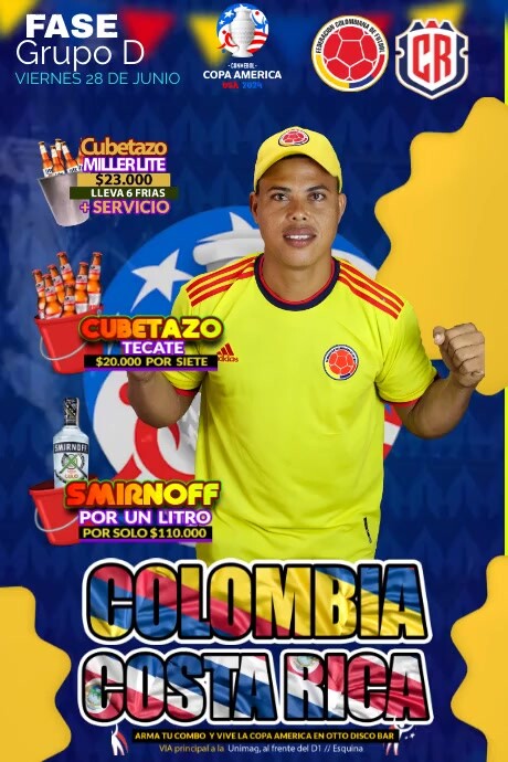 Poster Copa America 2024 Póster Template | PosterMyWall