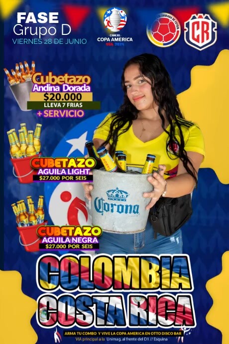 Copy of Poster Copa America 2024 Póster | PosterMyWall