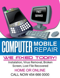 Computer problems Template | PosterMyWall