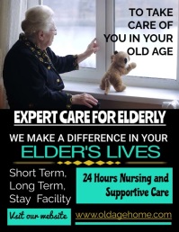 1,310+ old age home poster Customizable Design Templates | PosterMyWall