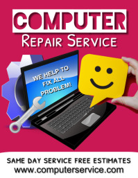 Mobile Phone Repair Service Shop Ad Flyer Template | PosterMyWall