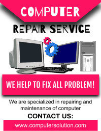 Washing Machine Repair Flyer Poster Template | PosterMyWall