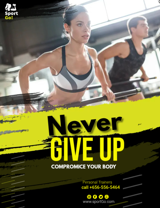 Poster Event Exercise Template | PosterMyWall