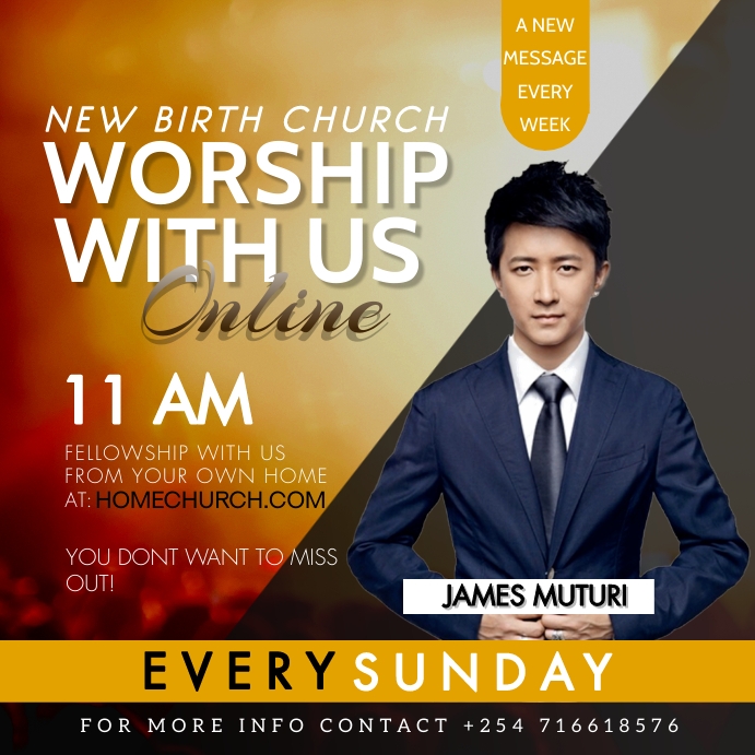 Poster/Flyer with guest Template | PosterMyWall