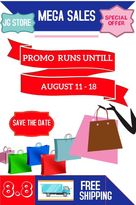 POSTER for sales Template | PosterMyWall