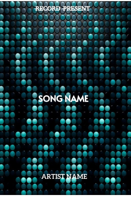Modèle Poster for song Record | PosterMyWall