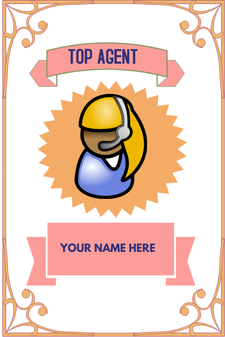 Copy of POSTER FOR TOP AGENT | PosterMyWall