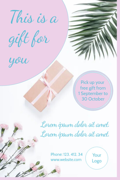 Poster gift for you - italywm.com Template | PosterMyWall