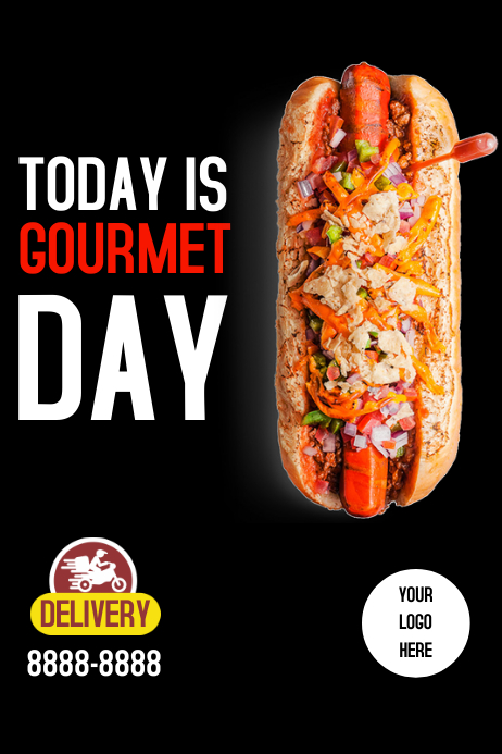 Poster Hot dog Template | PosterMyWall