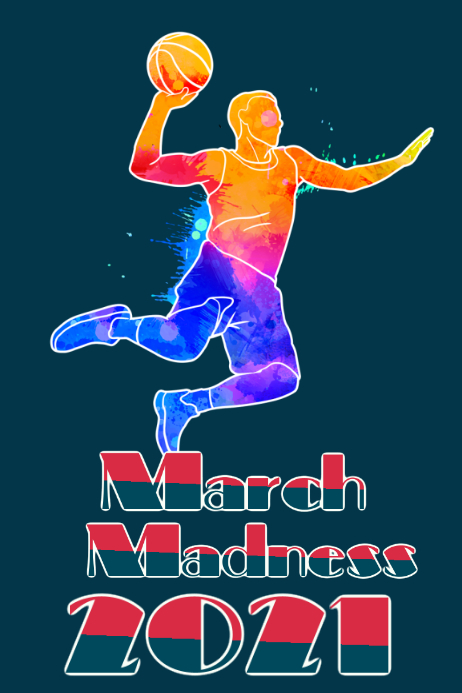 Poster of March madness Template | PosterMyWall