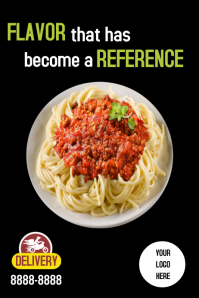 PASTA POSTER TEMPLATE | PosterMyWall