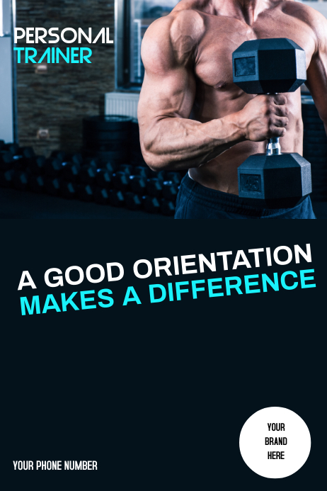 Poster Personal Trainer Template | PosterMyWall