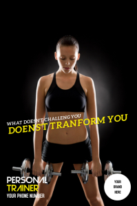 Poster Personal Trainer Template | PosterMyWall