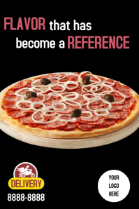 Poster Pizza Template | PosterMyWall