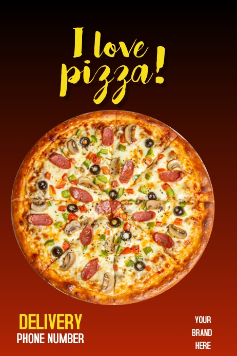 Copy of POSTER PIZZA | PosterMyWall